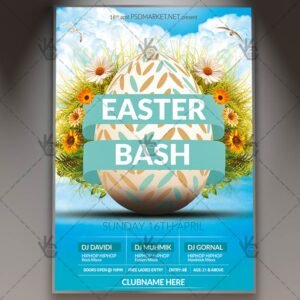 Easter Night - Premium Flyer PSD Template | PSDmarket