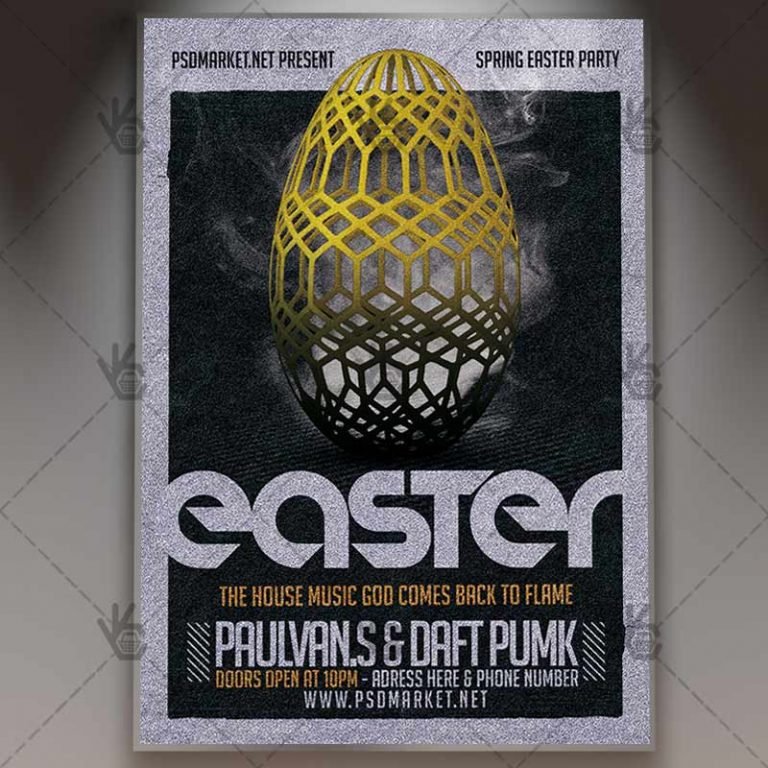 Download Future Party Flyer - PSD Template | PSDmarket