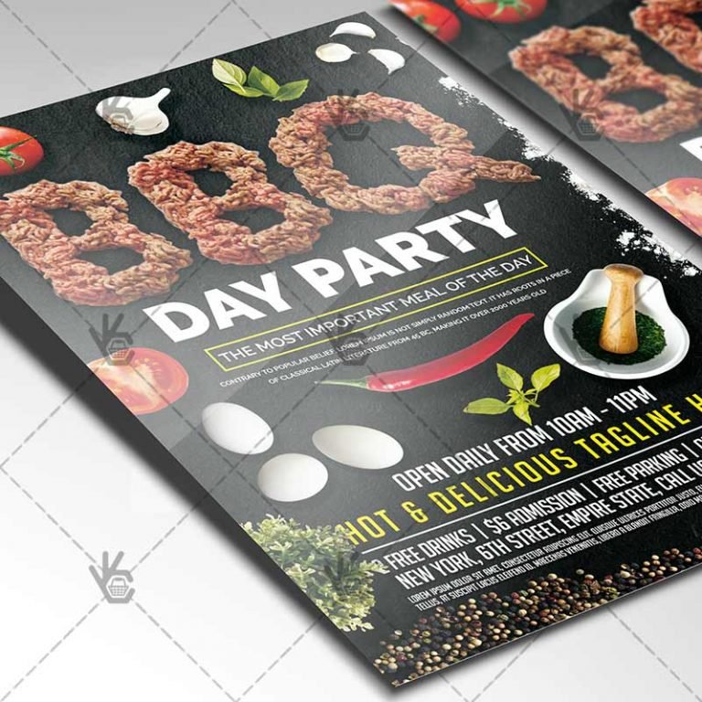 Download Fried Chicken Flyer - PSD Template | PSDmarket