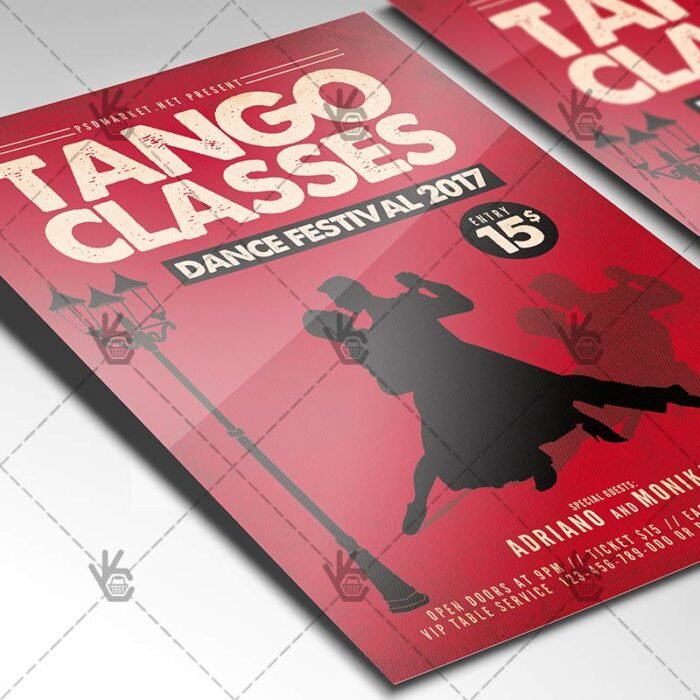 Latin Party - Club Flyer PSD Template | PSDmarket