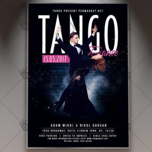 Tango Classes - Premium Flyer PSD Template | PSDmarket