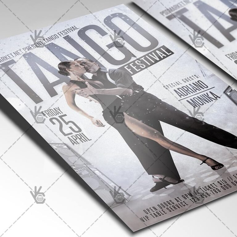 Tango Festival - Premium Flyer PSD Template | PSDmarket