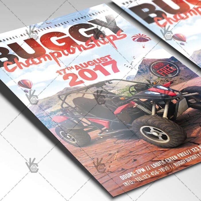 Download Drag Race Flyer - PSD Template | PSDmarket