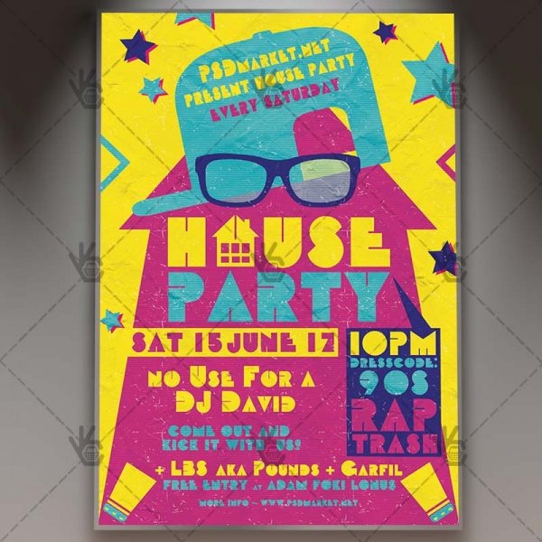 House Party Flyer Template