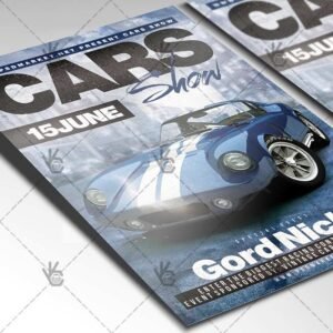 Stance Car Show - Premium Flyer PSD Template | PSDmarket