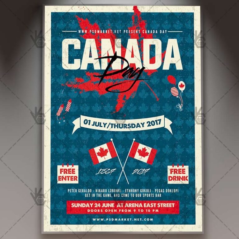 Canada Day - Premium Flyer PSD Template | PSDmarket