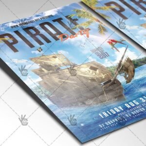 Pirate Party - Premium Flyer PSD Template | PSDmarket