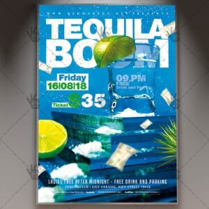 Tequila Bash - Premium Flyer PSD Template | PSDmarket