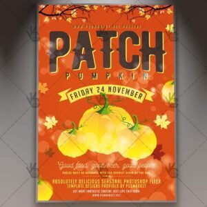 Pumpkin Patch - Autumn Flyer PSD Template | PSDmarket