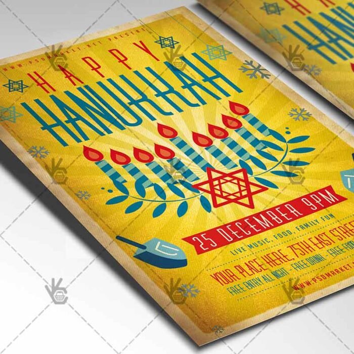Israel Independence Day Flyer - PSD Template | PSDmarket