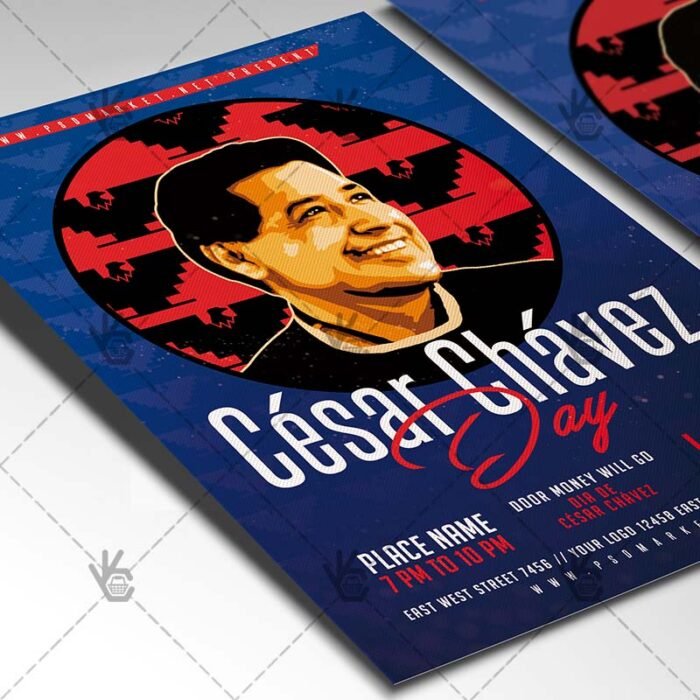 Cesar Chavez Day - Community Flyer PSD Template | PSDmarket