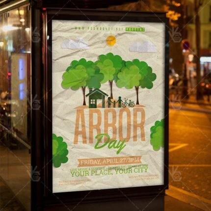 Arbor Day Flyer - American PSD Template | PSDmarket