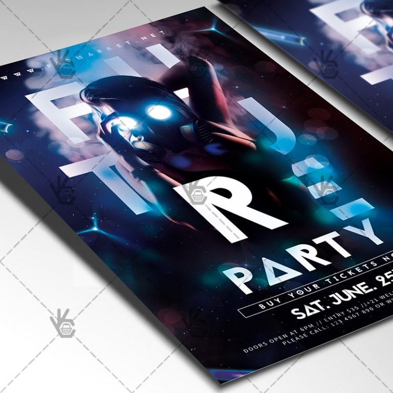 Download Party Flyer - PSD Template | PSDmarket