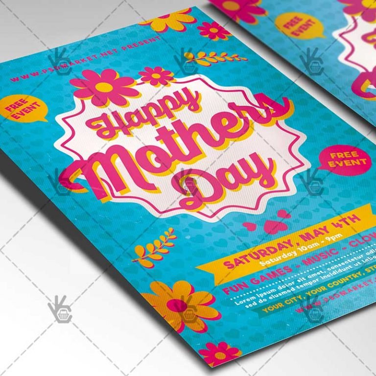 Mothers Day Lunch Flyer - PSD Template | PSDmarket