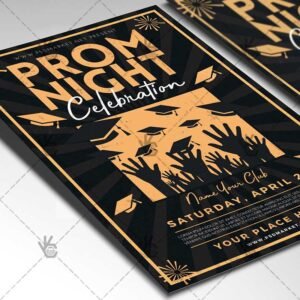 Prom Night Flyer - School PSD Template | PSDmarket