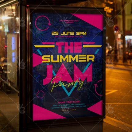 Download Summer Jam Flyer - PSD Template | PSDmarket
