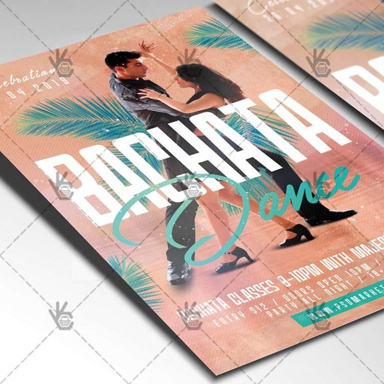 Download Bachata Night Flyer - PSD Template | PSDmarket