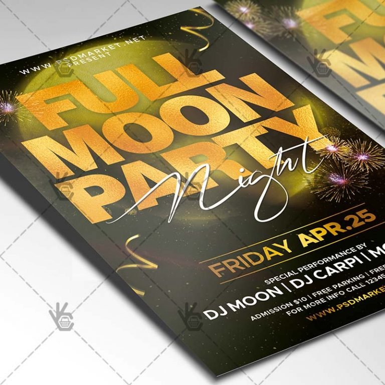 Download Telegram Party Flyer - PSD Template | PSDmarketAfrican Flyer