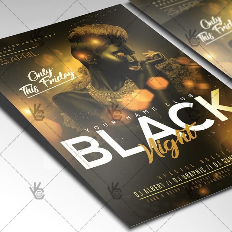 Download Hennessy Flyer - PSD Template | PSDmarket