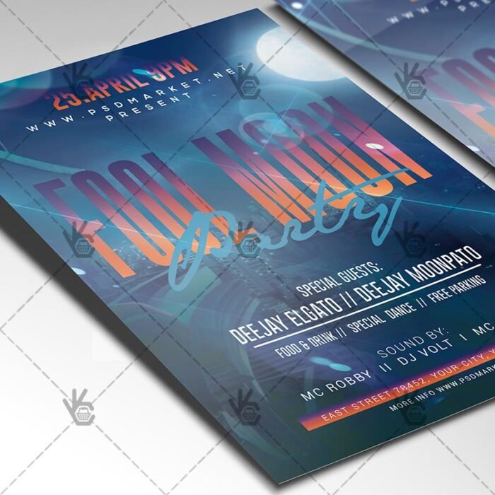 Download Harry Potter Flyer - PSD Template | PSDmarket