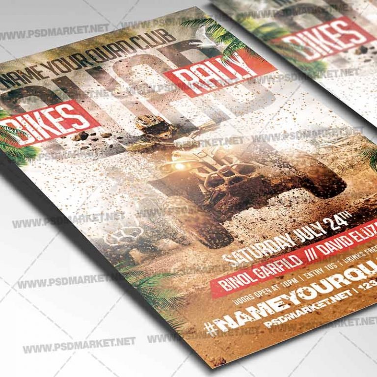Download Drag Race Flyer - PSD Template | PSDmarket