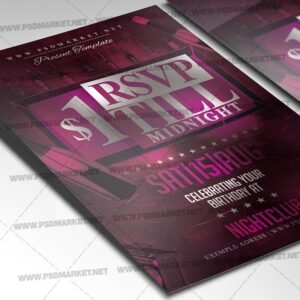 Download Night Out Party Flyer - PSD Template | PSDmarket