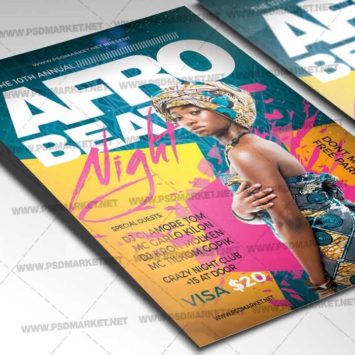 Download Happy Kwanza Flyer - PSD Template | PSDmarket