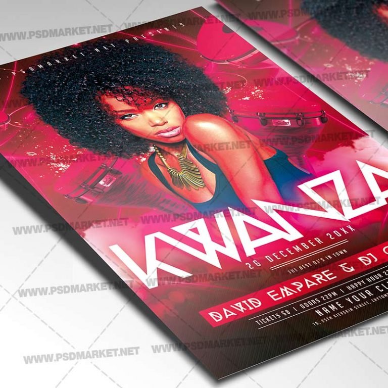 Download Afro Beat Flyer - PSD Template | PSDmarket