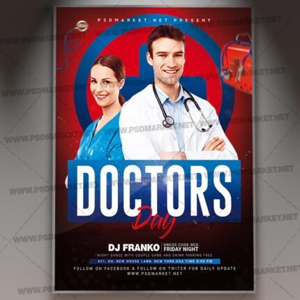 Download Doc Day Template - Flyer PSD | PSDmarket