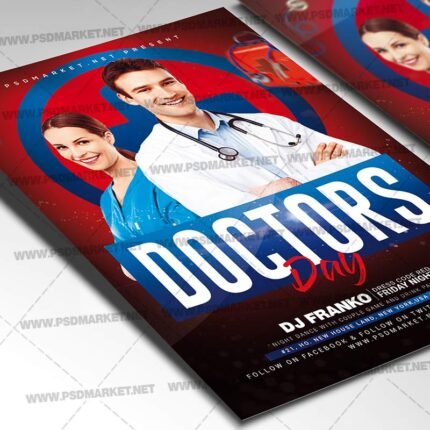 Download Doc Day Template - Flyer PSD | PSDmarket