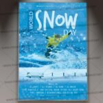 Winter Festival - Seasonal Flyer PSD Template | PSDmarket