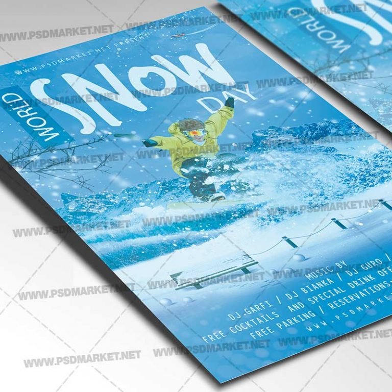 Winter Festival - Seasonal Flyer PSD Template | PSDmarket