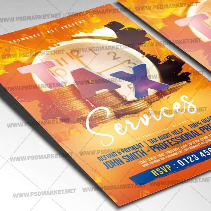 Download Tax Time Flyer - PSD Template | PSDmarket