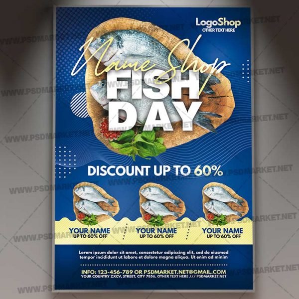 Oyster Card Printable Template Flyer PSD | PSDmarket