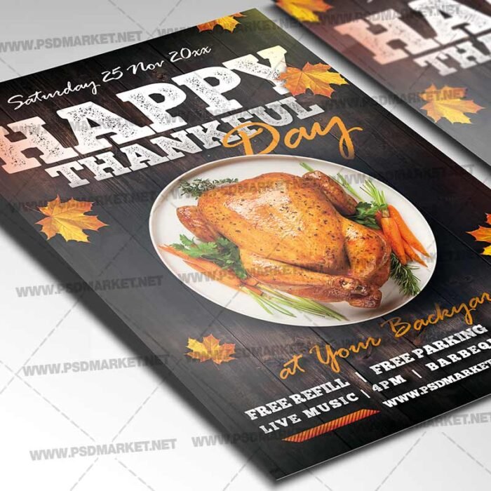 Download Thanks Giving Template - Flyer PSD | PSDmarket