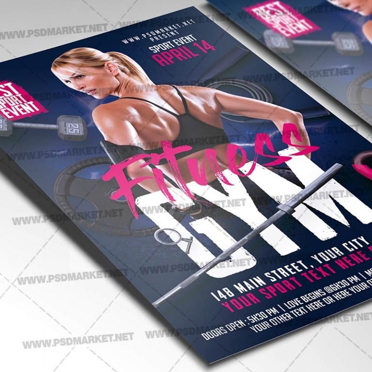 Download Workout Flyer - PSD Template | PSDmarket