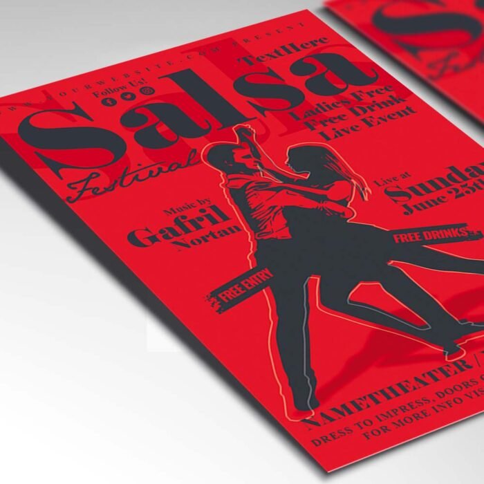 Download Fiesta Latina Flyer - PSD Template | PSDmarket