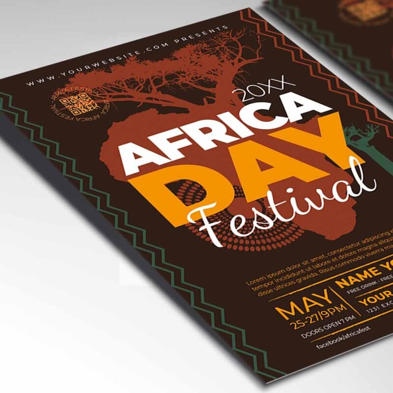 Download Afro Night Flyer - PSD Template | PSDmarket