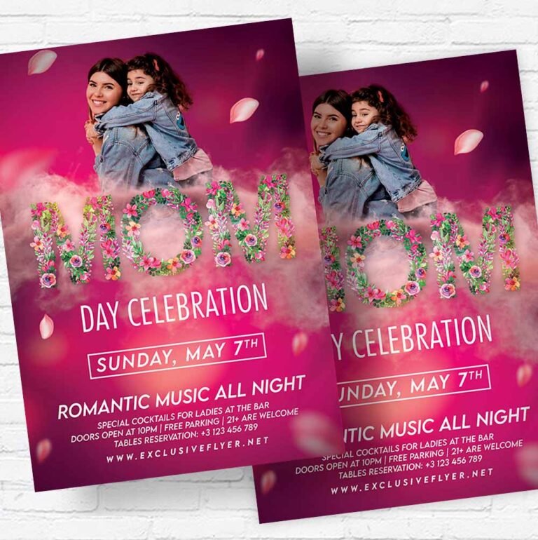 Facebook Party Flyer - PSD Template | PSDmarket