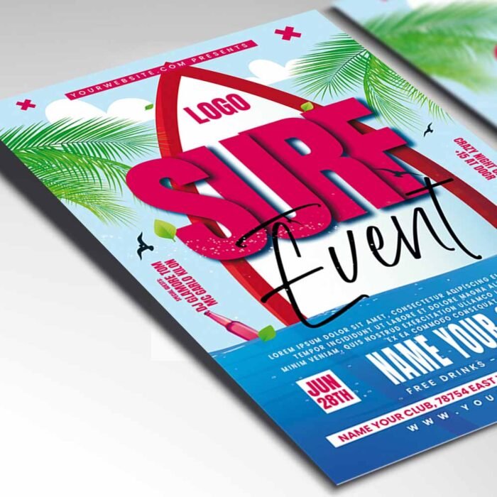 Latin Party - Club Flyer PSD Template | PSDmarket