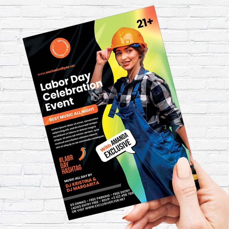 Download Labor Day Weekend Flyer - PSD Template | PSDmarket