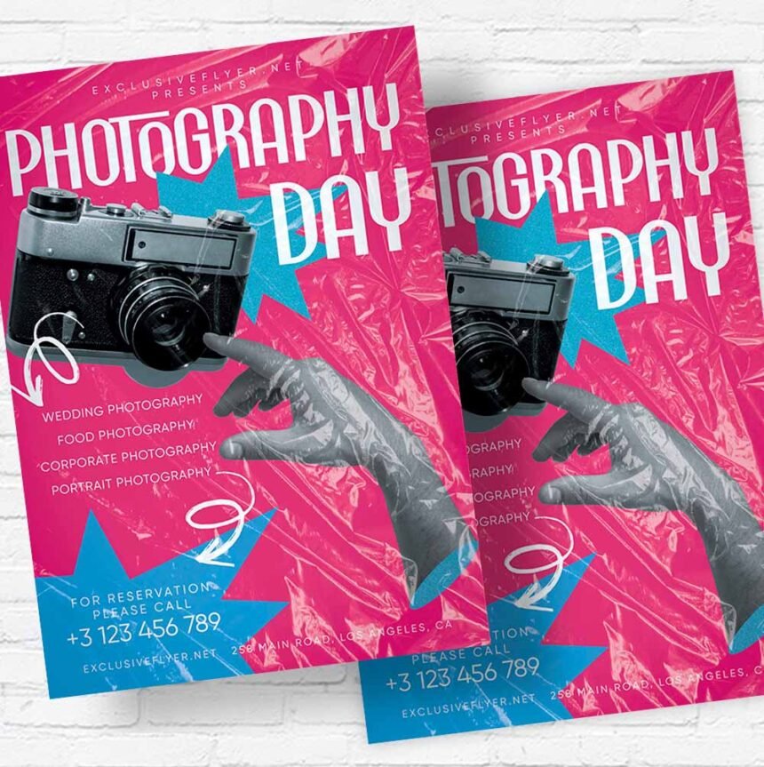 Download Photography Day - Flyer PSD Template | ExclusiveFlyer