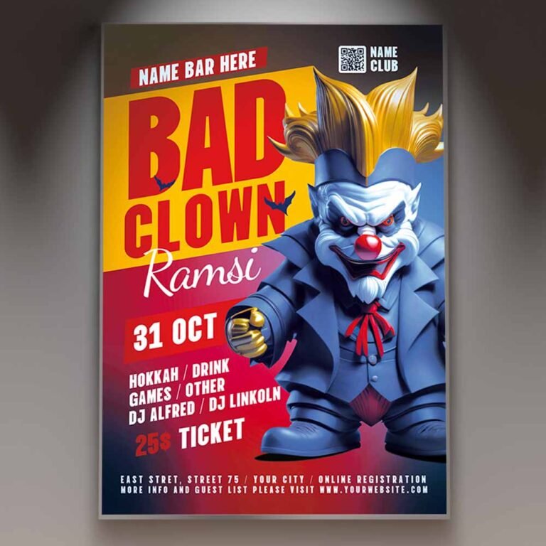 Download Christmas Event Flyer - PSD Template | PSDmarket