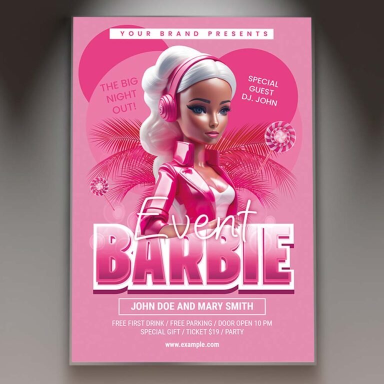 Pop Music - Club Flyer PSD Template | PSDmarket
