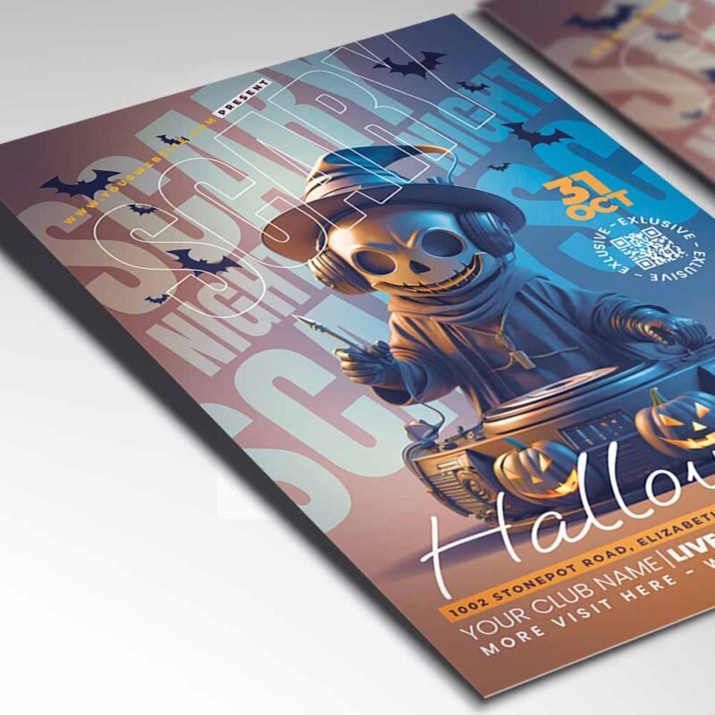 Cosplay Card Printable Template Flyer PSD | PSDmarket