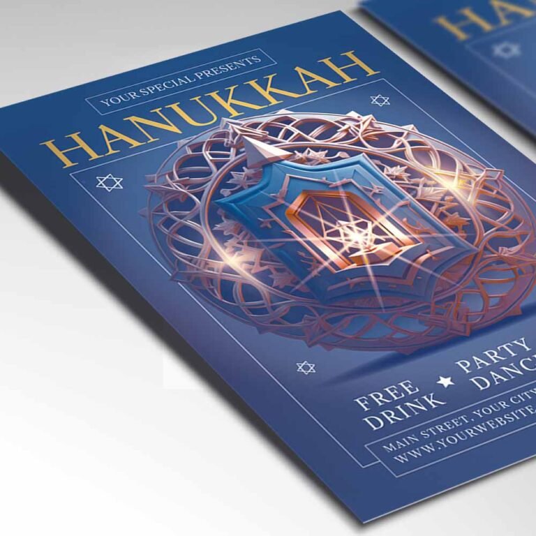 Israel Independence Day Flyer - PSD Template | PSDmarket