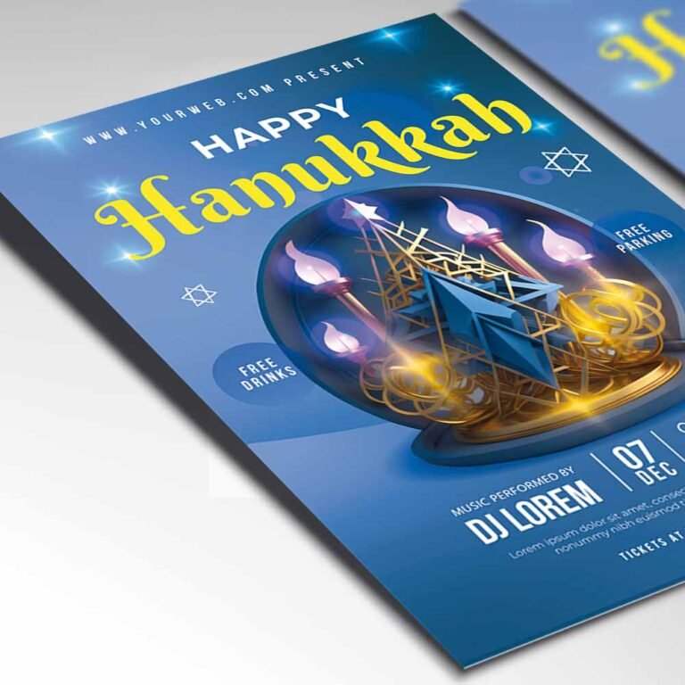 Israel Independence Day Flyer - PSD Template | PSDmarket