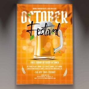 Download Fat Tuesday Night Flyer - PSD Template | PSDmarket