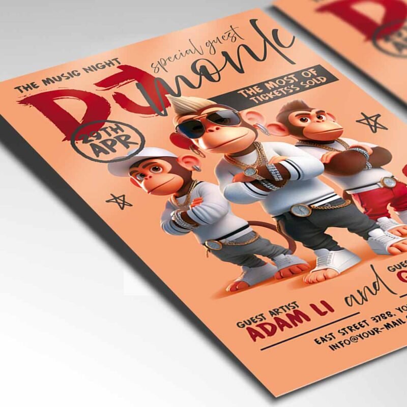 Download Special Guest Event PSD Template Flyer | PSDmarket