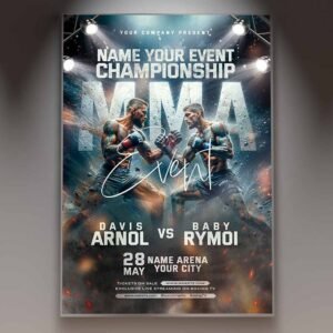 Mafia Party - Club Flyer PSD Template | PSDmarket